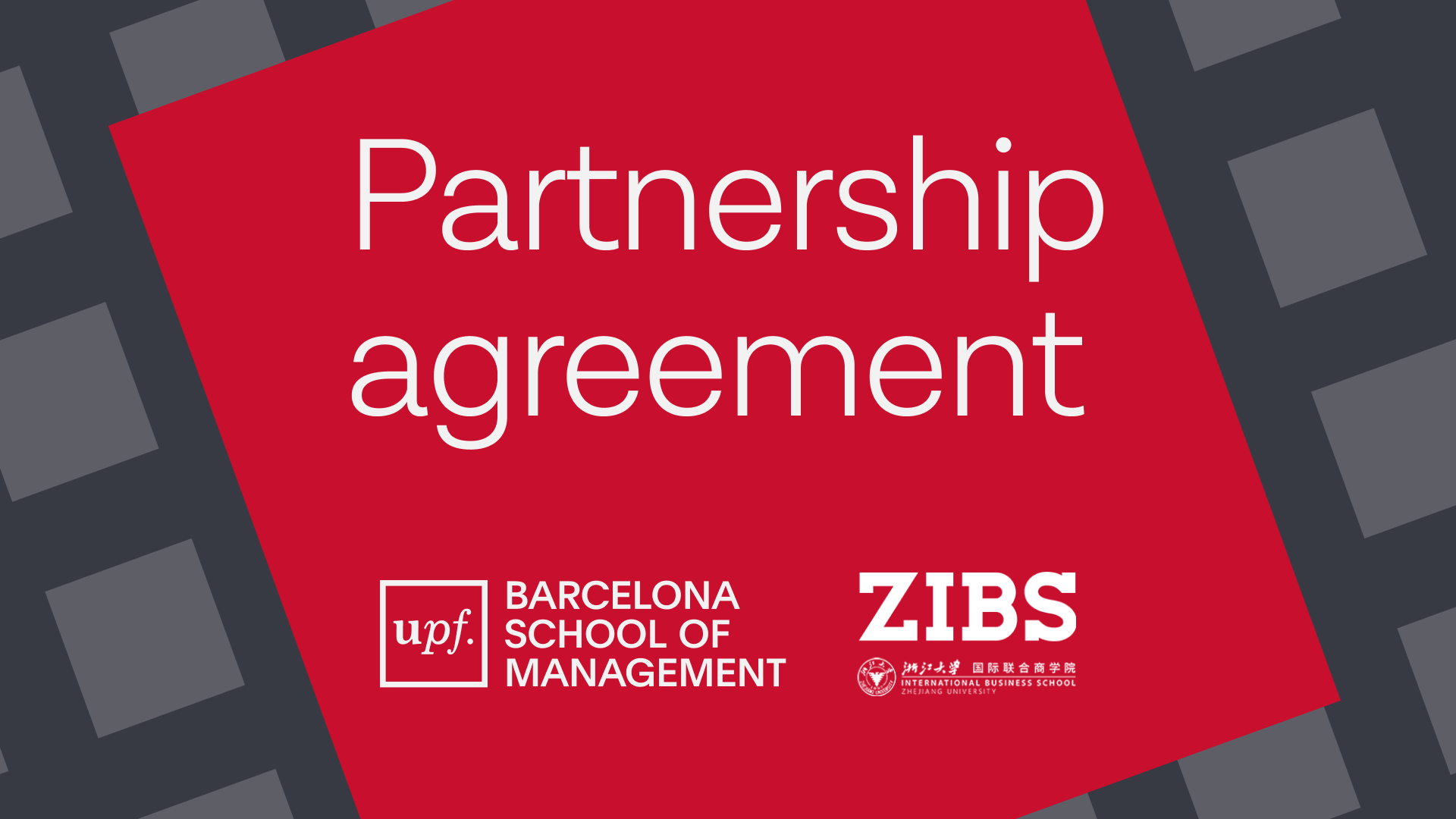 UPF-BSM and ZIBS sign a long-term collaboration agreement | UPF-BSM
