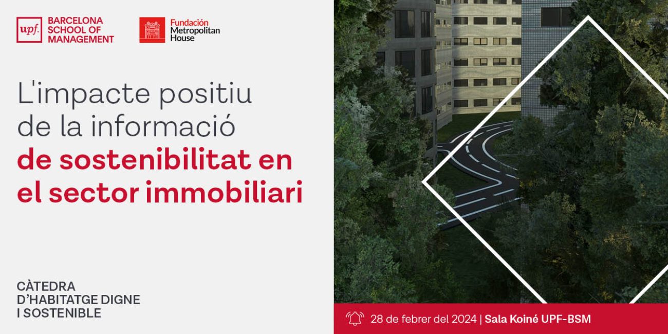 L'impacte positiu de la informació de sostenibilitat en el sector ...