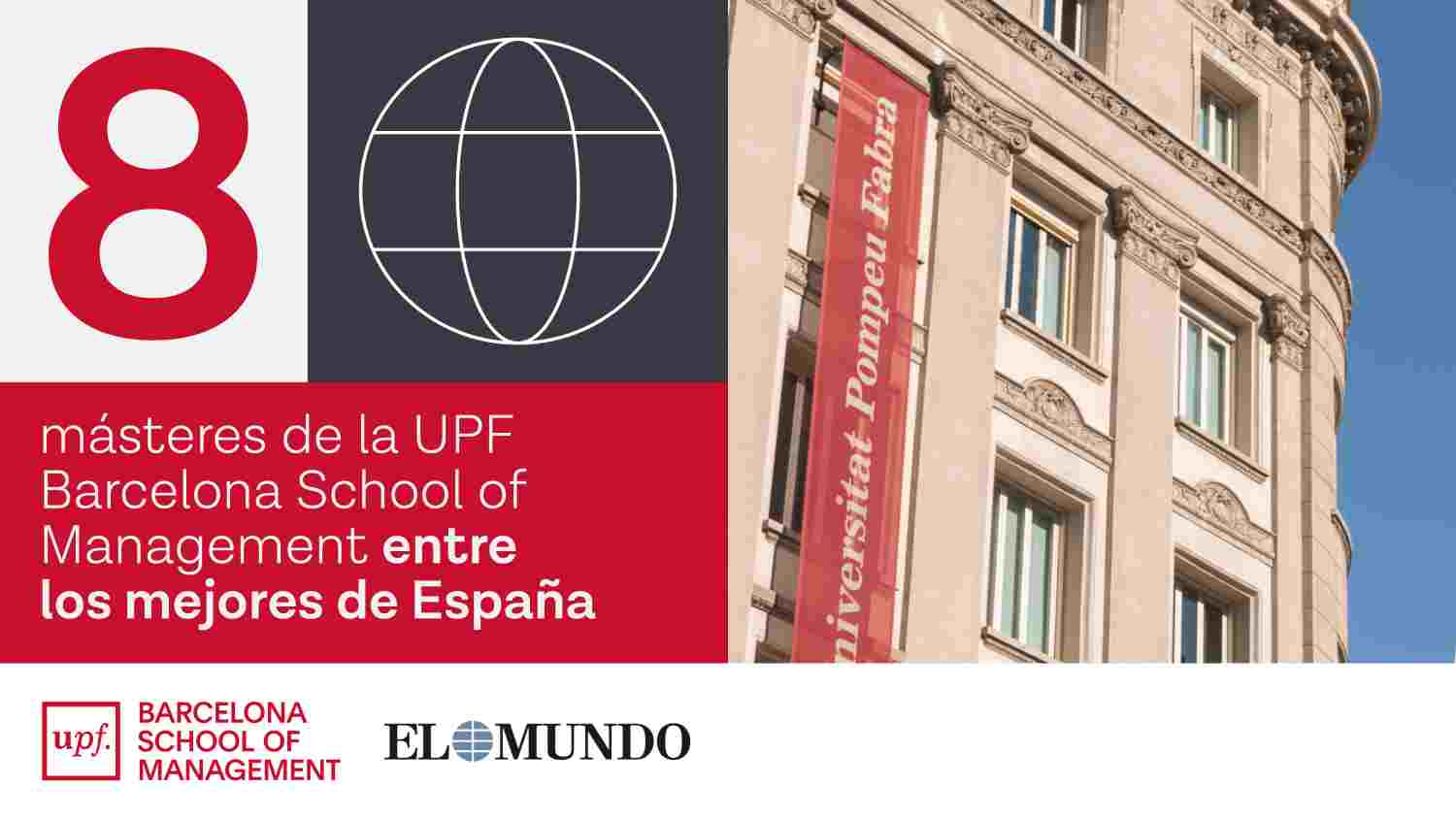 Ocho másteres de la UPF-BSM reconocidos entre los mejores de España ...